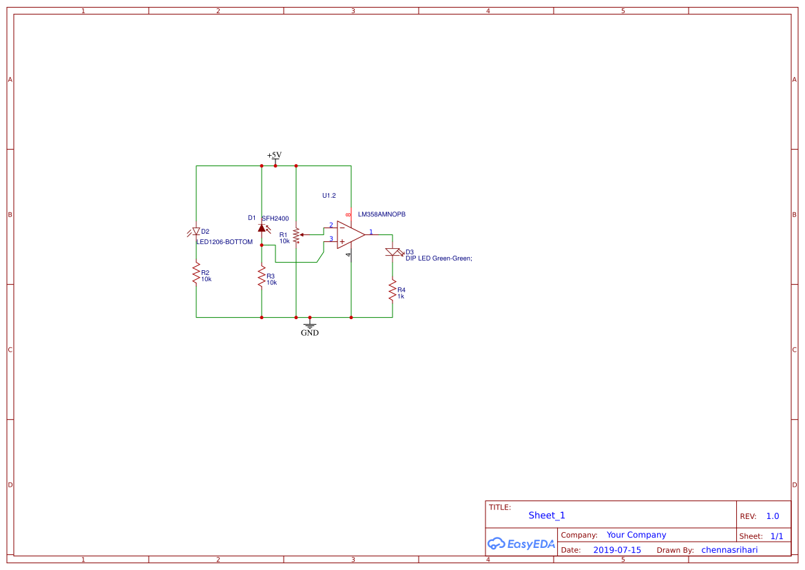 irsensor - Platform for creating and sharing projects - OSHWLab