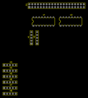Raspberry pi 8 joystick board - EasyEDA open source hardware lab