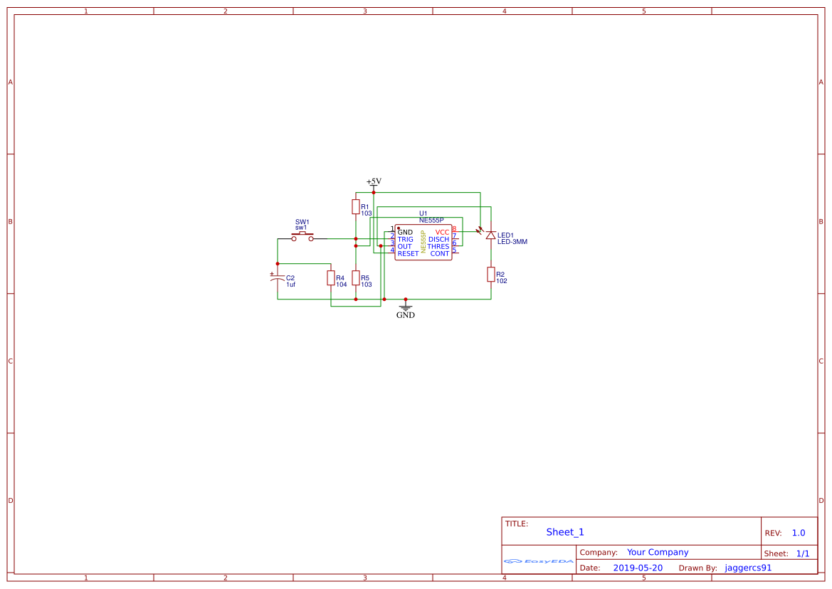 555 timer - EasyEDA open source hardware lab