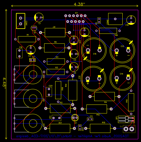 Audio Power Amp - EasyEDA open source hardware lab