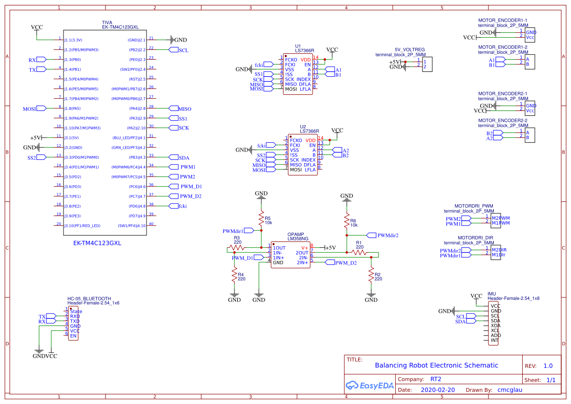 Balancing Robot - Platform for creating and sharing projects - OSHWLab
