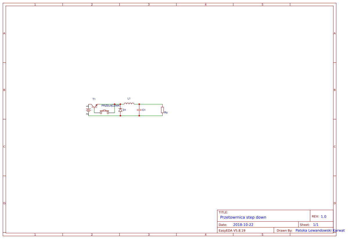 Przetwornica stepdown - OSHWLab
