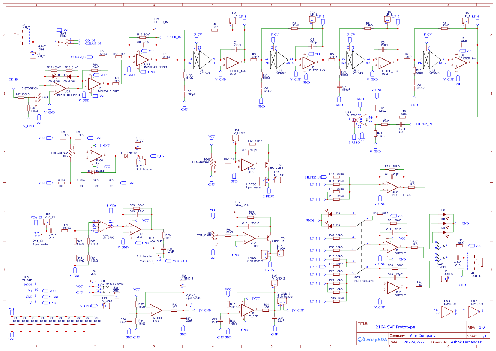 2164 SVF Prototype - OSHWLab