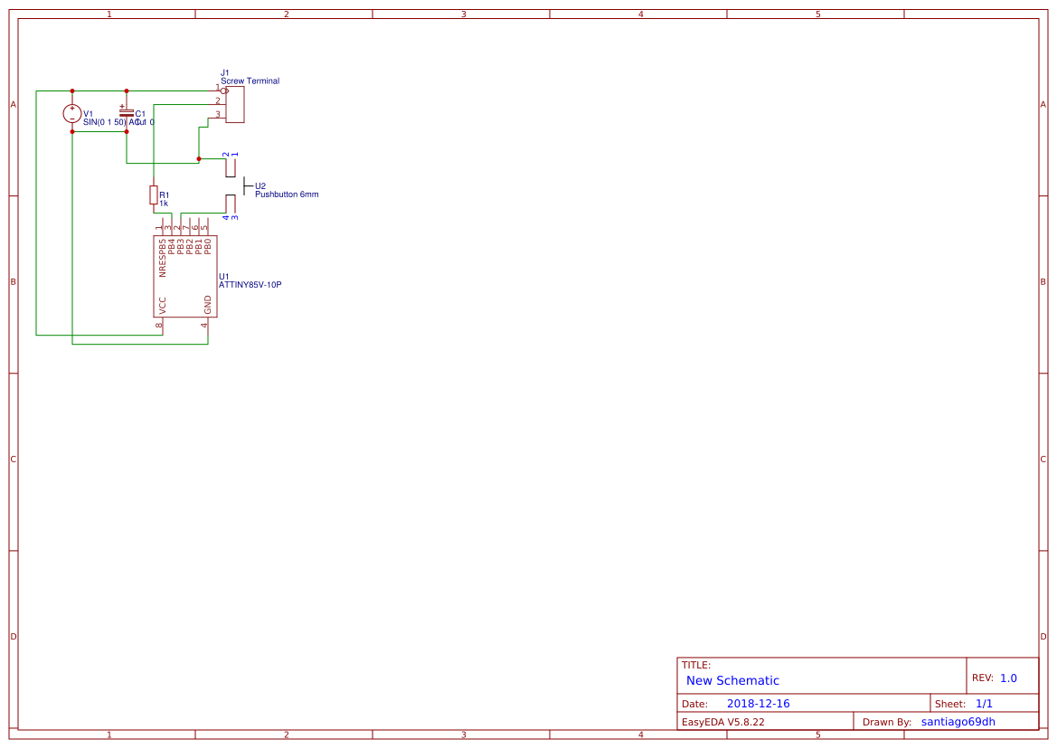 attiny ws2812 - EasyEDA open source hardware lab