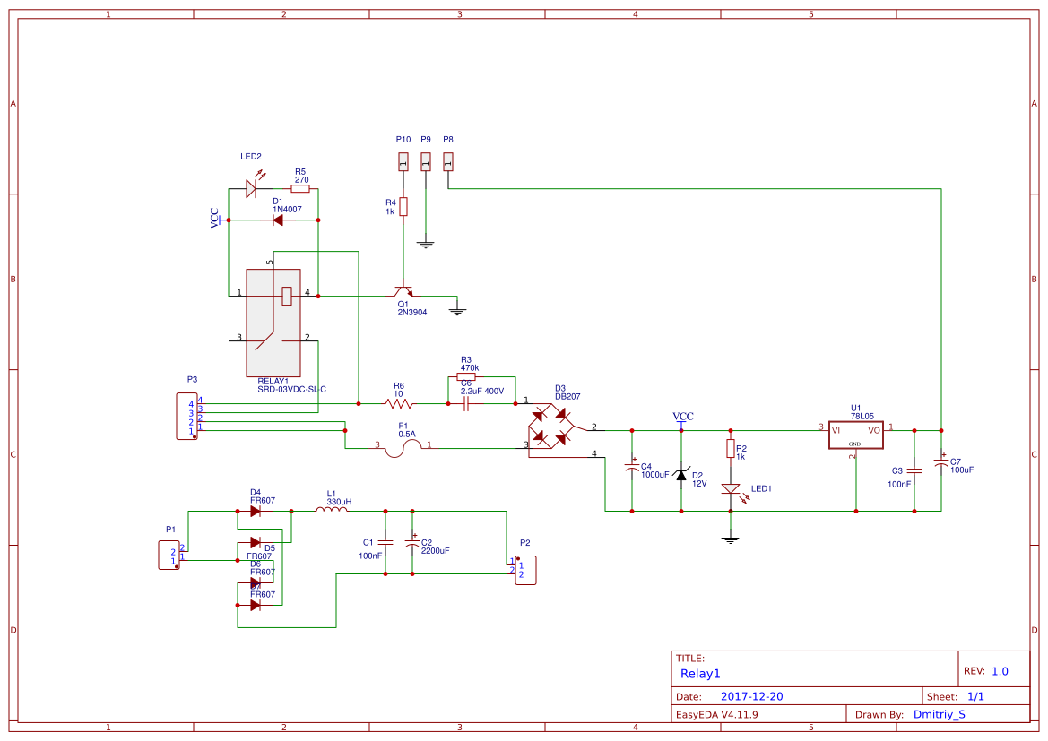 Relay - EasyEDA open source hardware lab