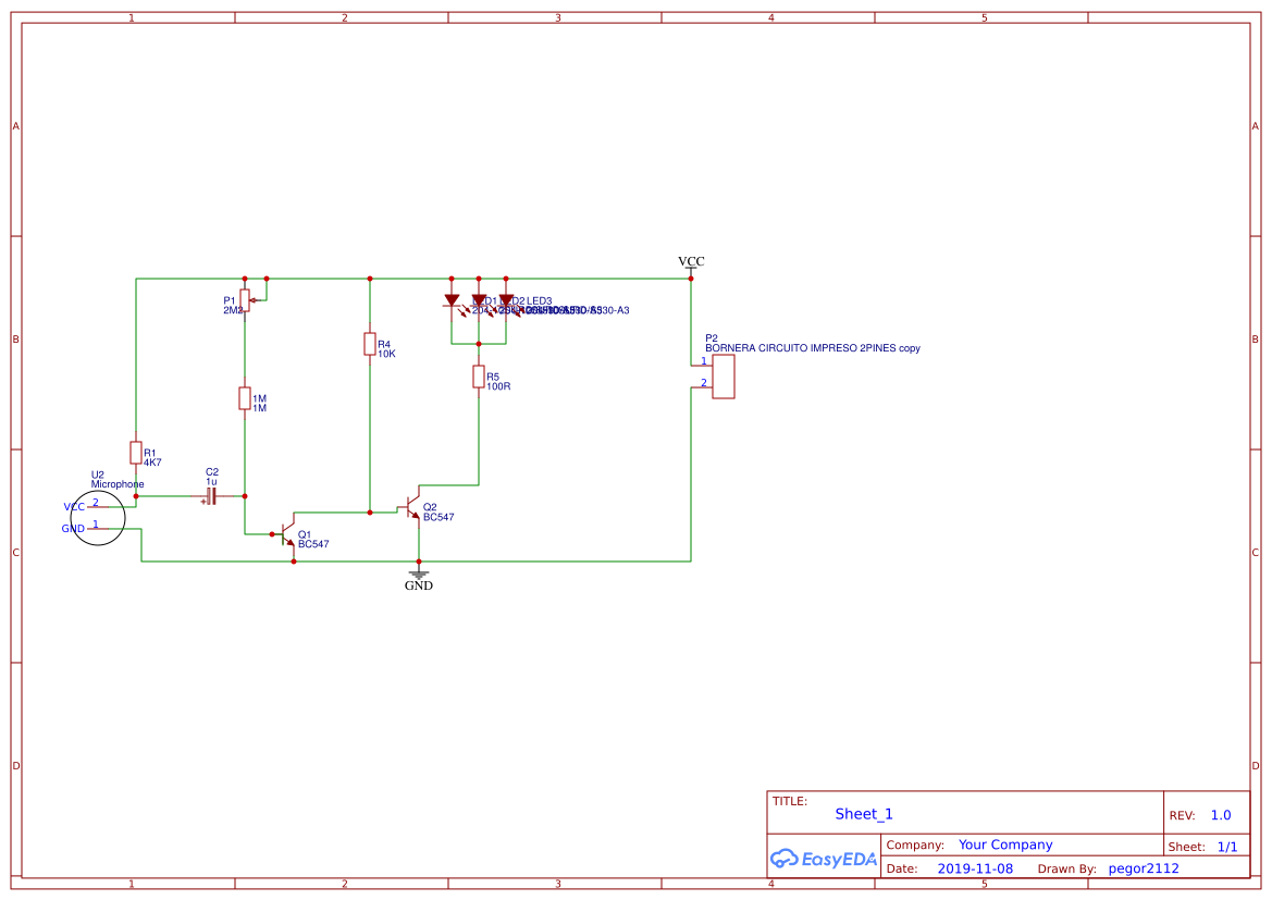 leds ritmicos - EasyEDA open source hardware lab