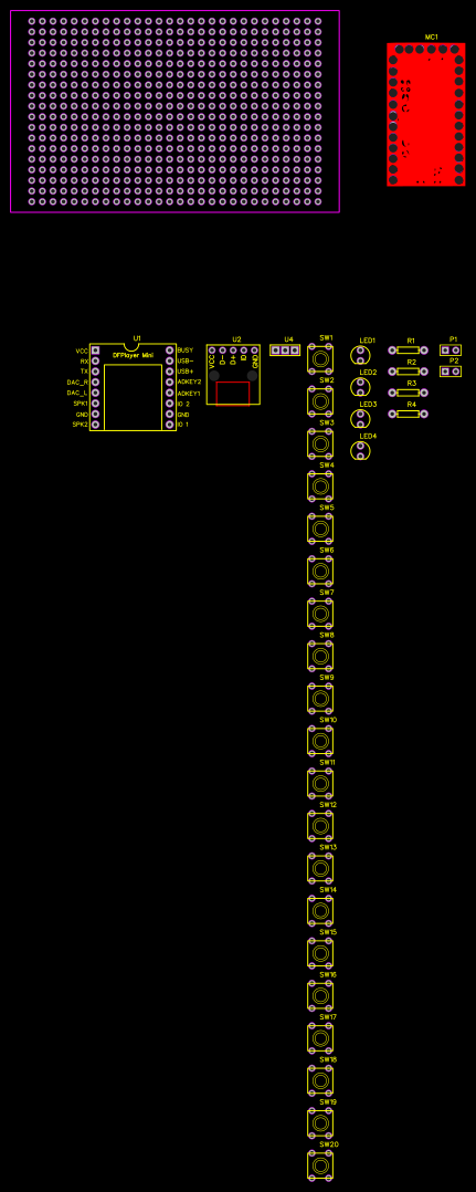 Dfplayer soundboard - OSHWLab