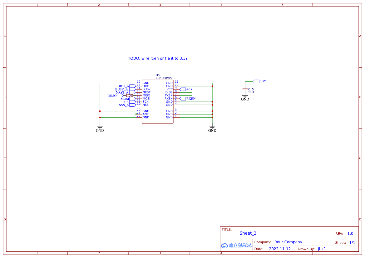 Unity - an ELRS Dual Band TX - OSHWLab