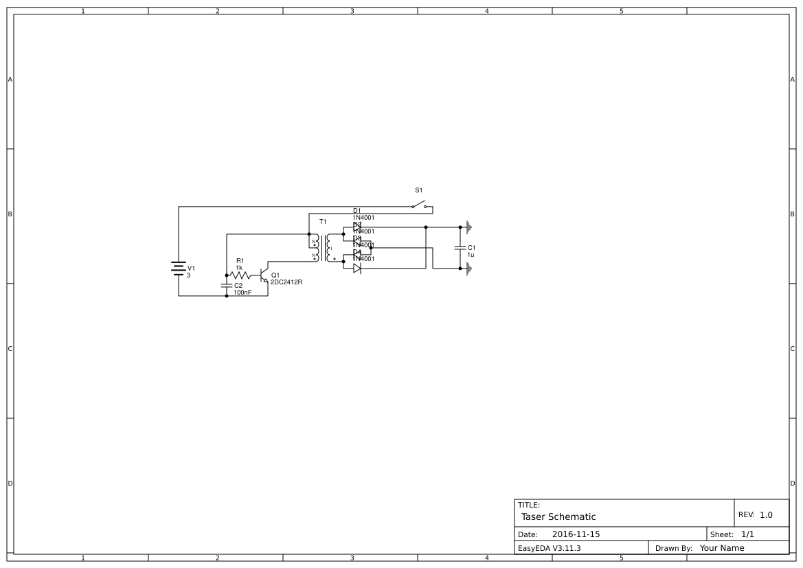 Taser - EasyEDA open source hardware lab