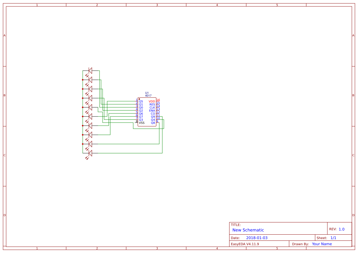 LED Chaser - OSHWLab