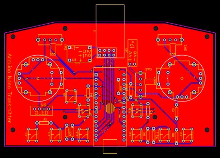 ARDUINO NANO transmitter - EasyEDA open source hardware lab