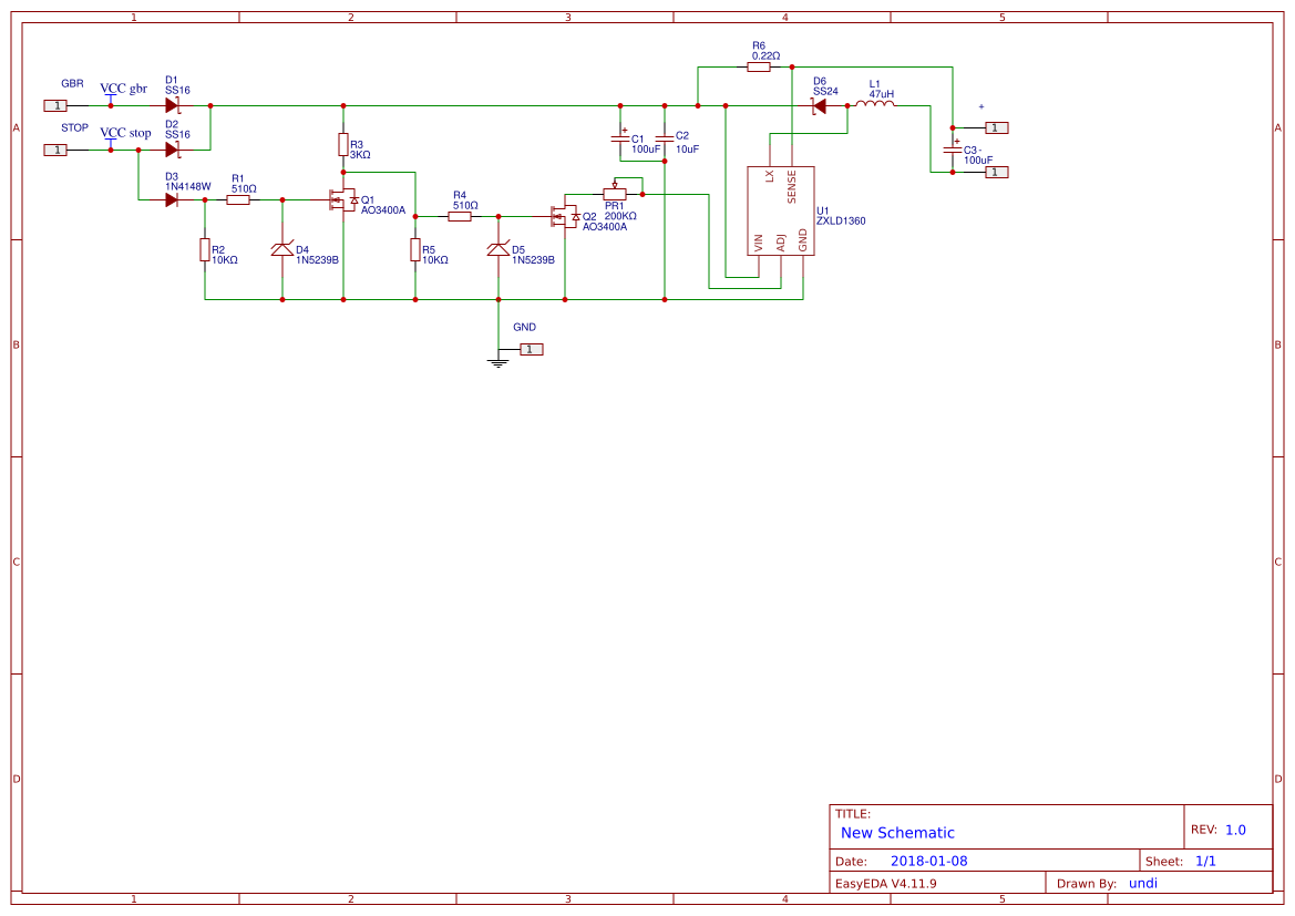 STOP/GBR Led Driver - OSHWLab