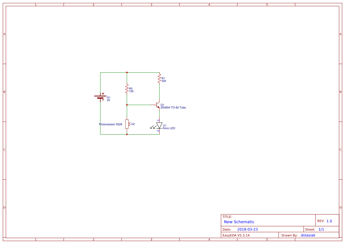 Dark-Detecting Circit Photoresister - OSHWLab