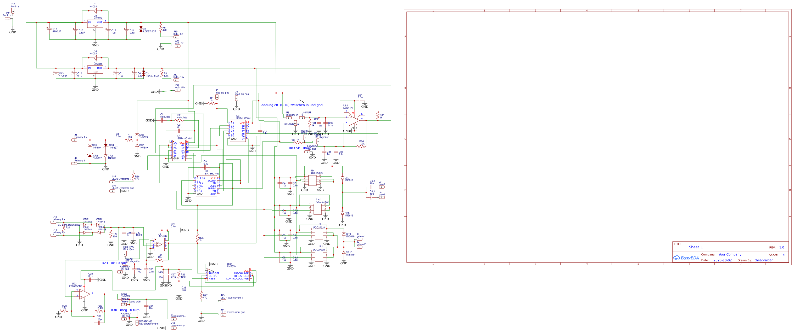 Driver PCB - Platform for creating and sharing projects - OSHWLab