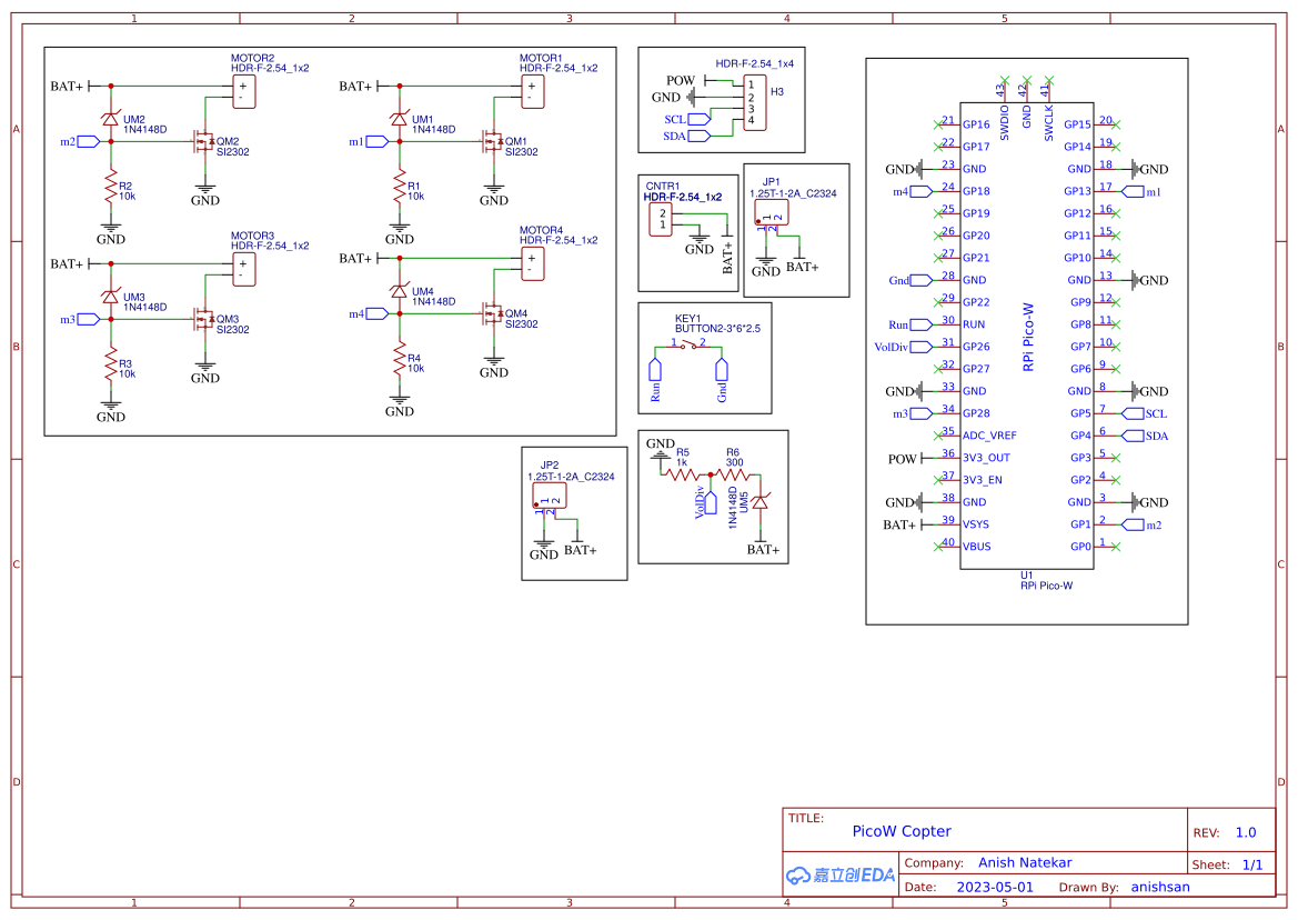 Picow Copter Oshwlab