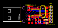 MCP2200 Breakout v2 - EasyEDA open source hardware lab