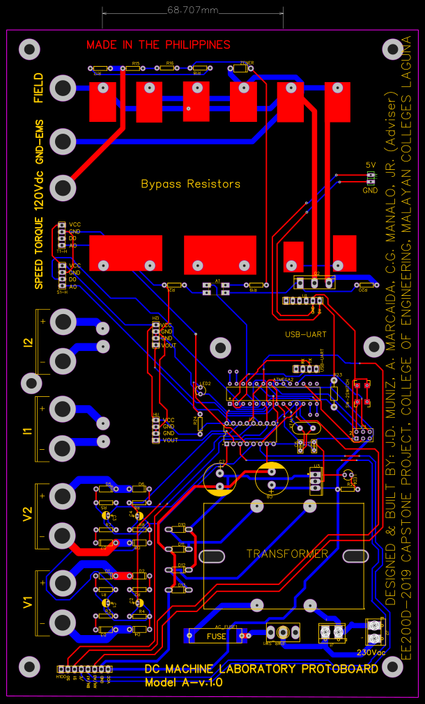 DC Machine Lab - EasyEDA open source hardware lab