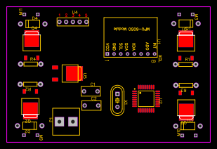 board drone with AT328 smd and Mosfet - EasyEDA open source hardware lab