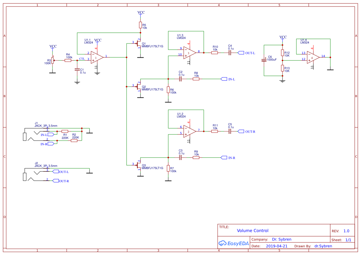 Volume Control - OSHWLab