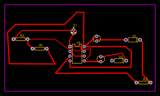 Pcb 555 timer - EasyEDA open source hardware lab