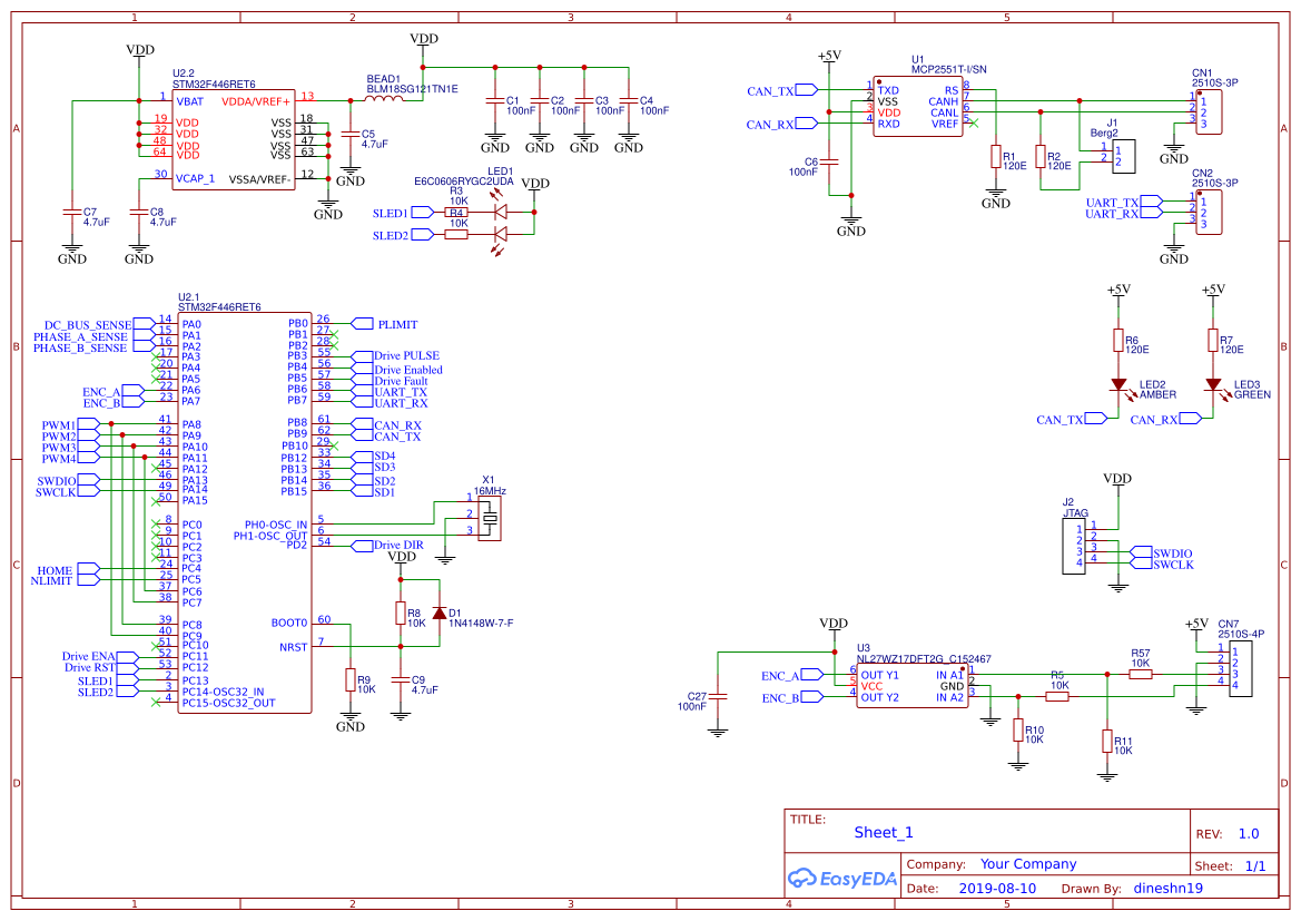 Lucid Drive V2 - EasyEDA open source hardware lab