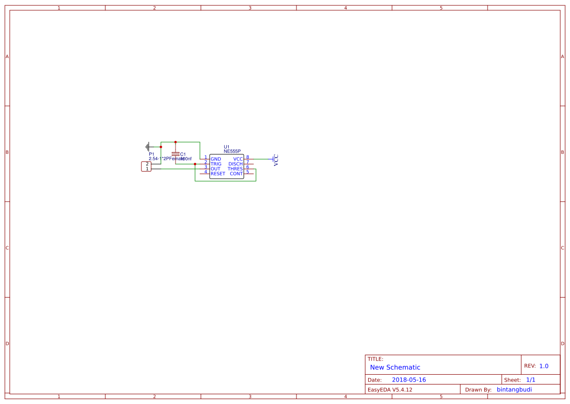 555 pwm circuit - (bintangbudi) - EasyEDA open source hardware lab