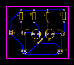 Astable Multivibrator - EasyEDA open source hardware lab