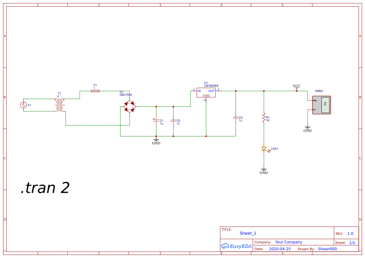 Building a Power Supply - EasyEDA open source hardware lab