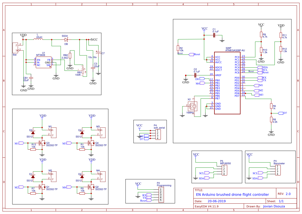 CSI BRUSHED DRONE NEW - OSHWLab