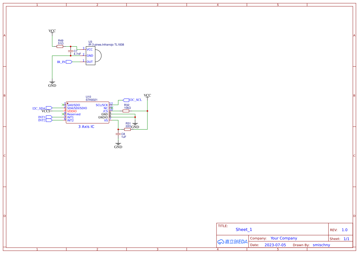 STM32F030C8T6 POV 2 - OSHWLab