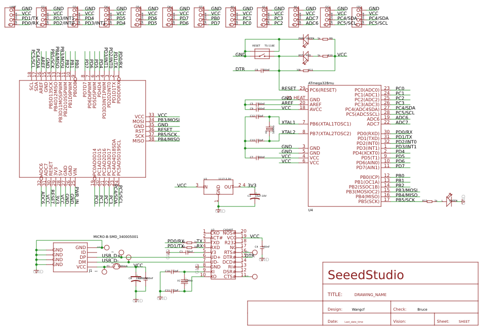 Seeeduino Lotus - Tarjeta ATMega328 con interfaz Grove - Platform for creating and sharing ...