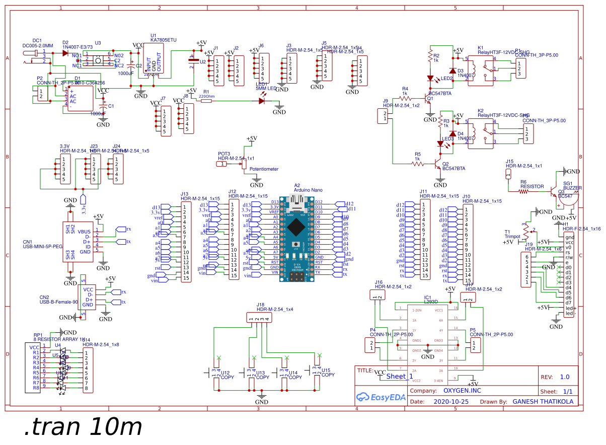 nano development board - EasyEDA open source hardware lab