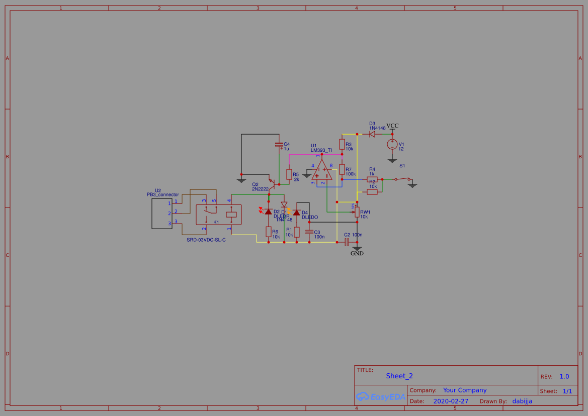LM393 - sensor controlled pump - OSHWLab