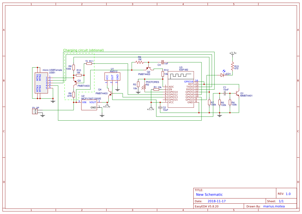 Hue Motion Sensor - EasyEDA open source hardware lab