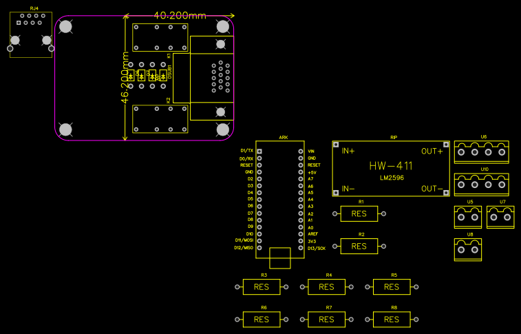LedControl_mini - EasyEDA open source hardware lab