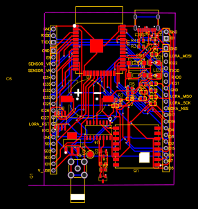 Development board eso32 lora with type c usb - EasyEDA open source hardware lab