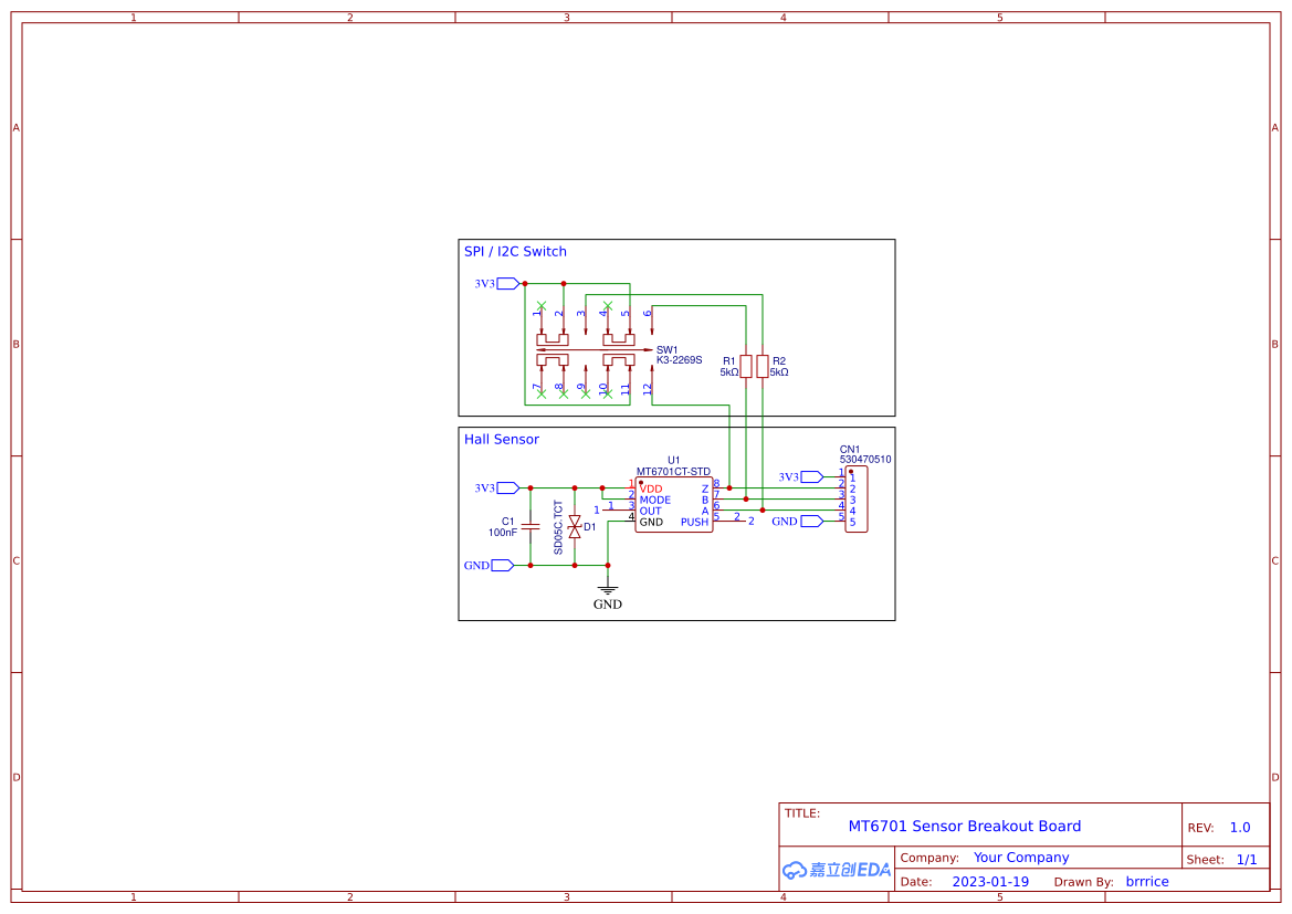 MT6701 Sensor - OSHWLab
