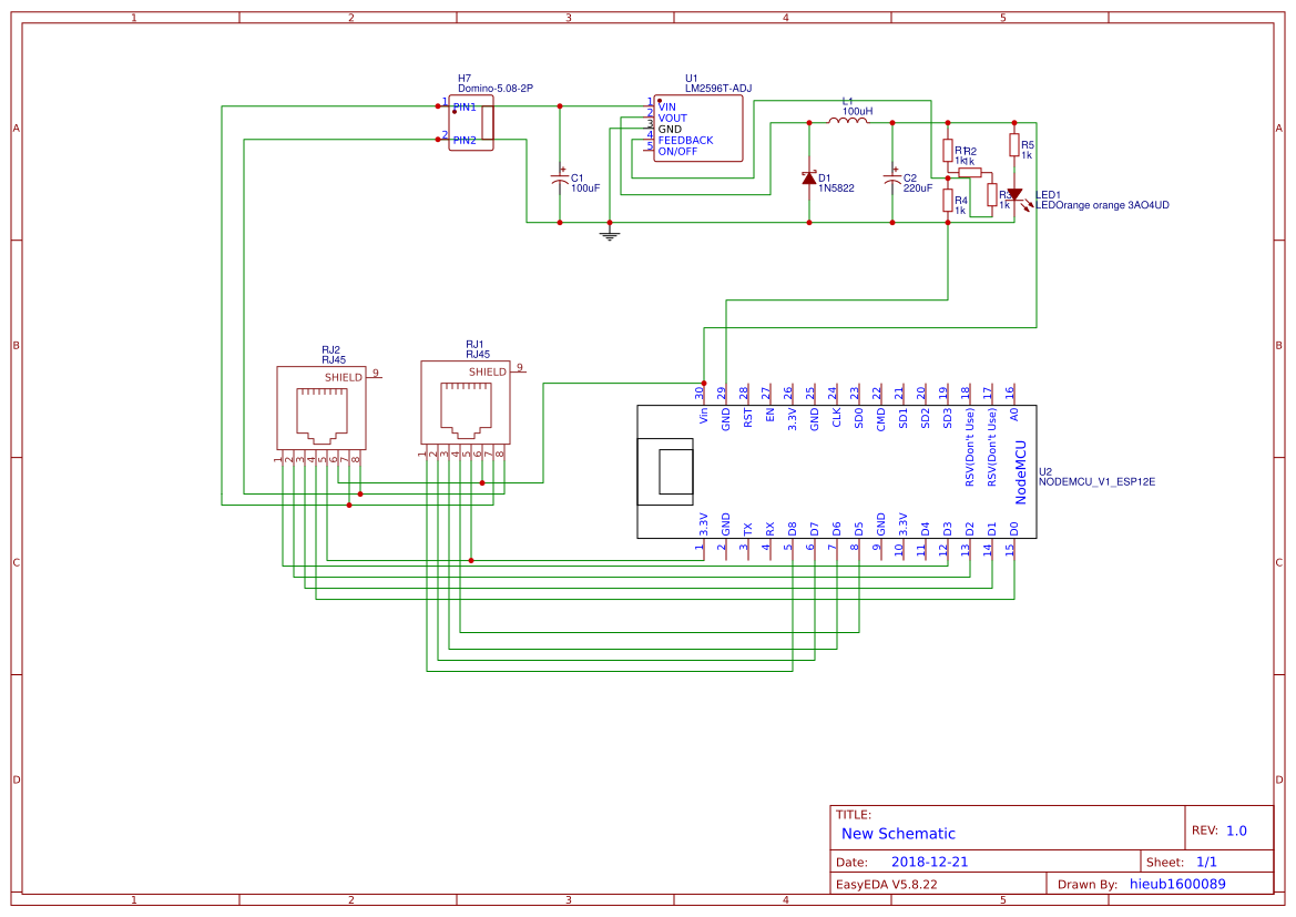 LM2596 ADJ 5V - EasyEDA open source hardware lab