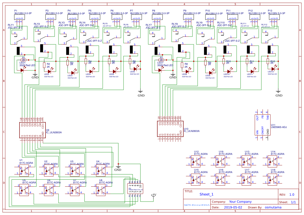 Relay_16CH_asali - EasyEDA open source hardware lab