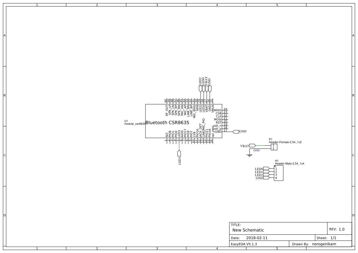 Ultimate Bluetooth headset - OSHWLab