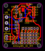 Attiny85_IO - EasyEDA open source hardware lab