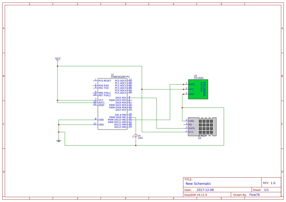 Sonde Flo - EasyEDA open source hardware lab