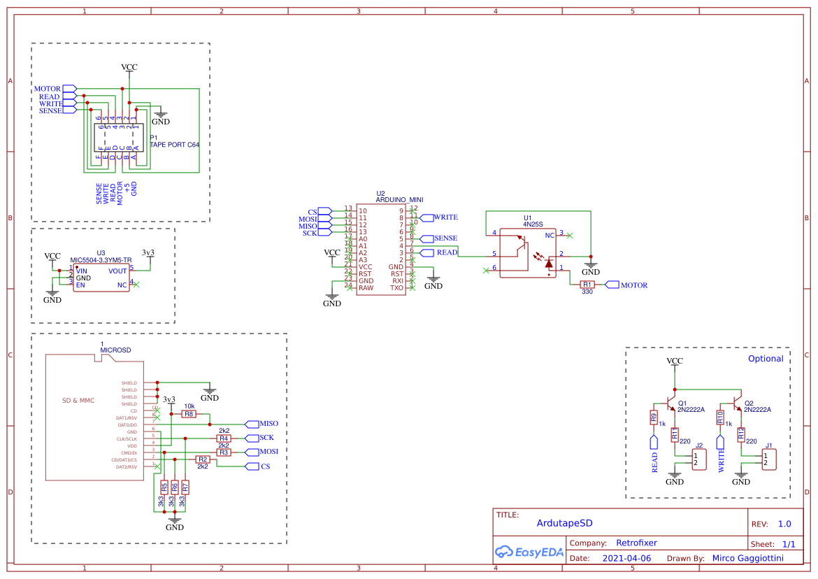 tapecart-sd - OSHWLab
