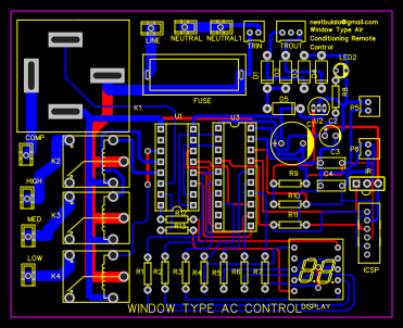 Window AC Control - EasyEDA open source hardware lab