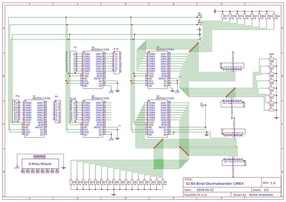 32 bit MCP Platine - EasyEDA open source hardware lab