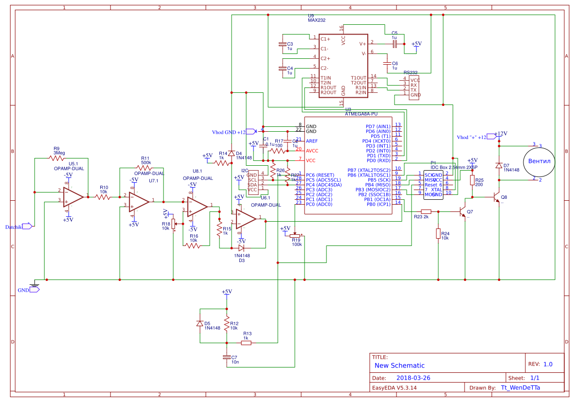 AVRproject - EasyEDA open source hardware lab