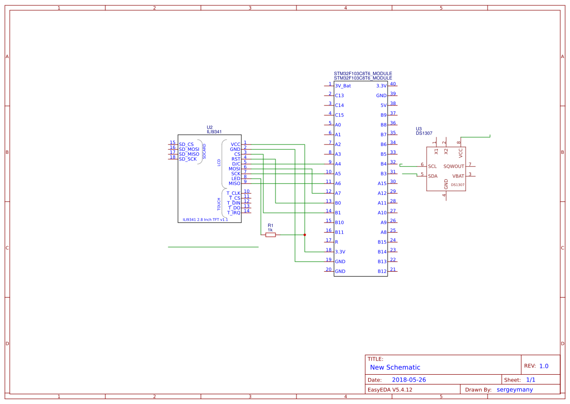 stm32_ILI - EasyEDA open source hardware lab