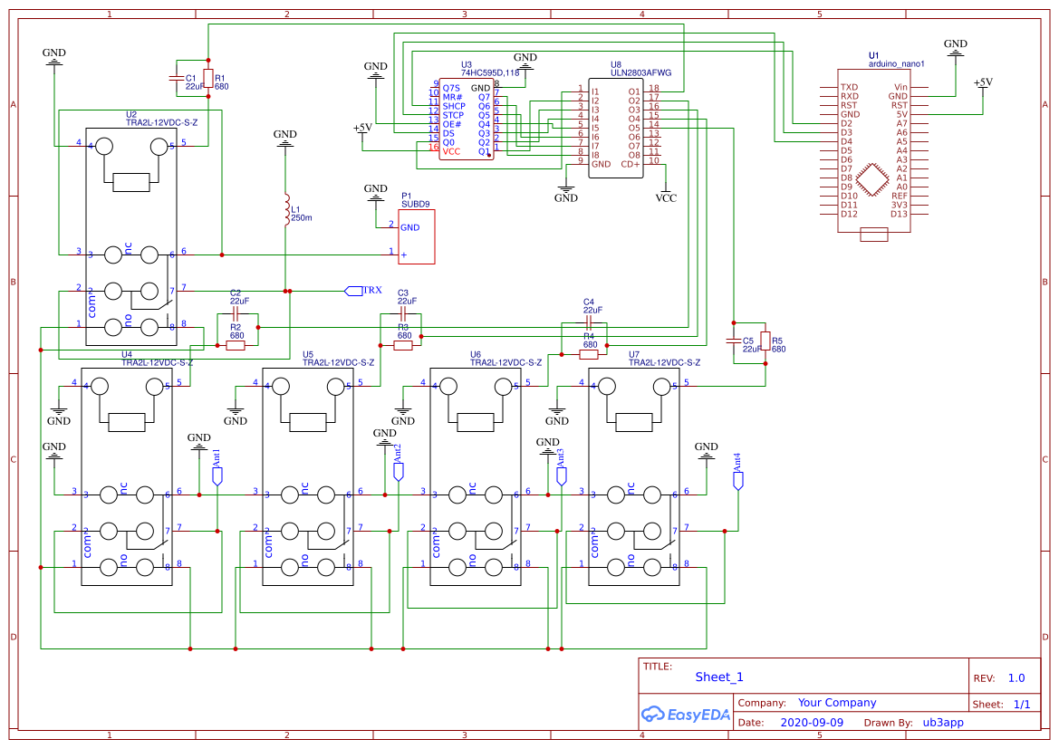 AntennaSwitch - EasyEDA open source hardware lab