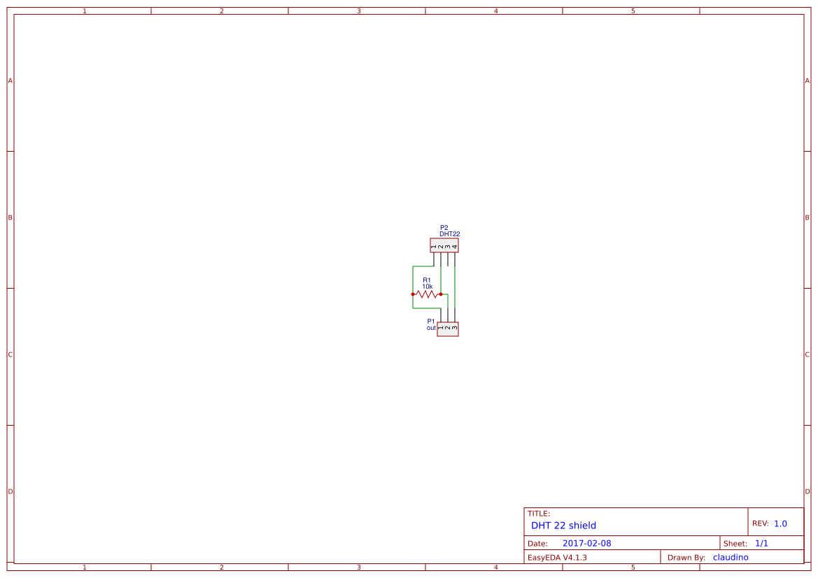 DHT22 shield - OSHWLab