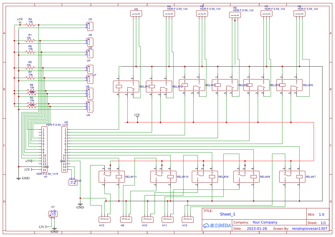 PCB UC Solar Car - EasyEDA open source hardware lab